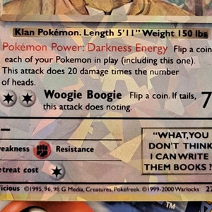 Clayton Bigsby Pokemon Card - Chappelle Show - Etsy