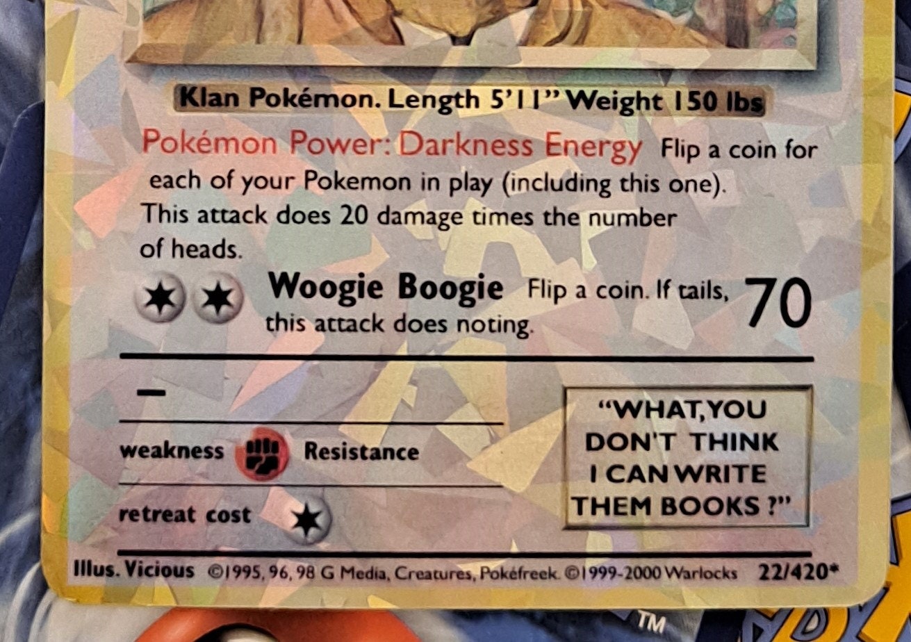 Clayton Bigsby Pokemon Card - Chappelle Show - Etsy