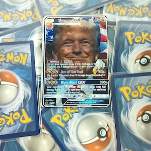 Donald Trump Pokemon Card - Etsy