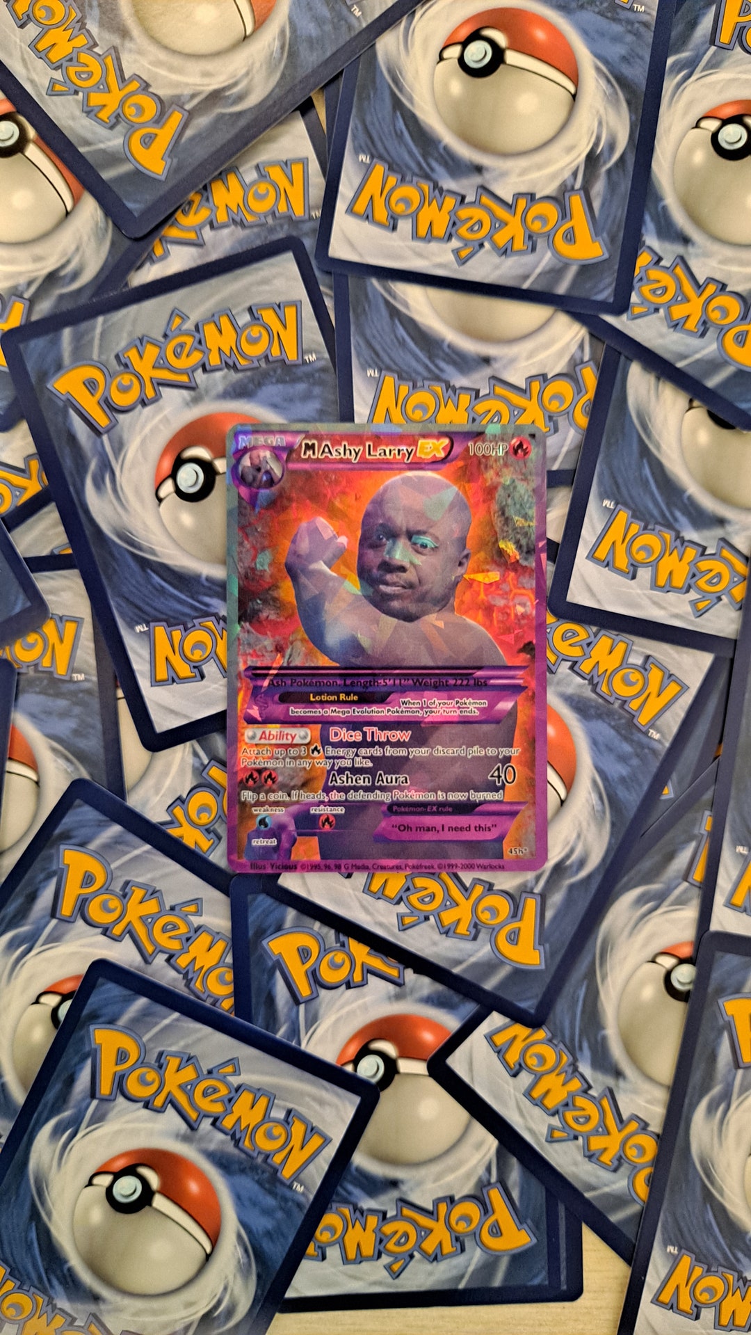 Ashy Larry Pokemon Card - Chappelle Show - Etsy
