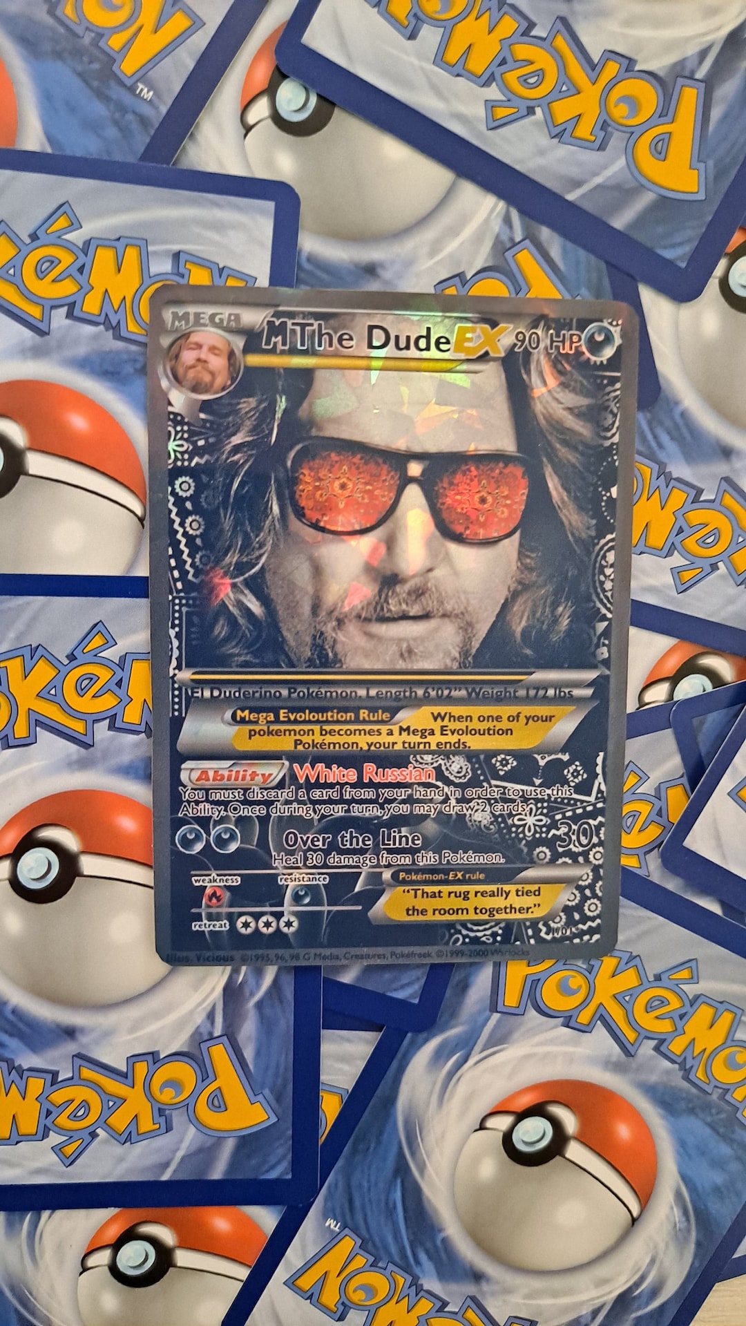 The Dude Pokemon Card - Etsy