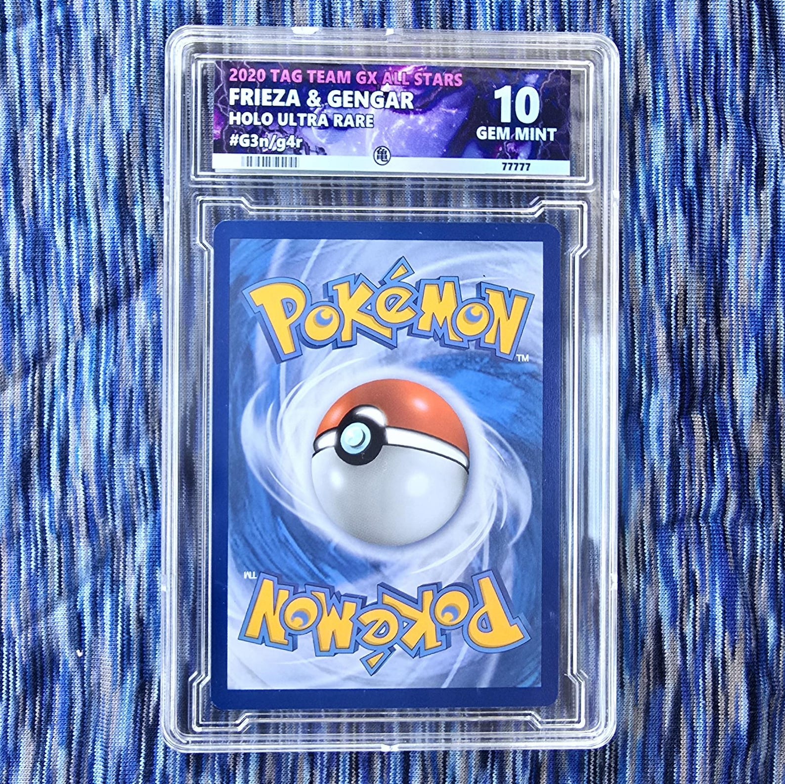 Frieza and Gengar Tag Team Pokemon Card W/ Custom Slab - Etsy