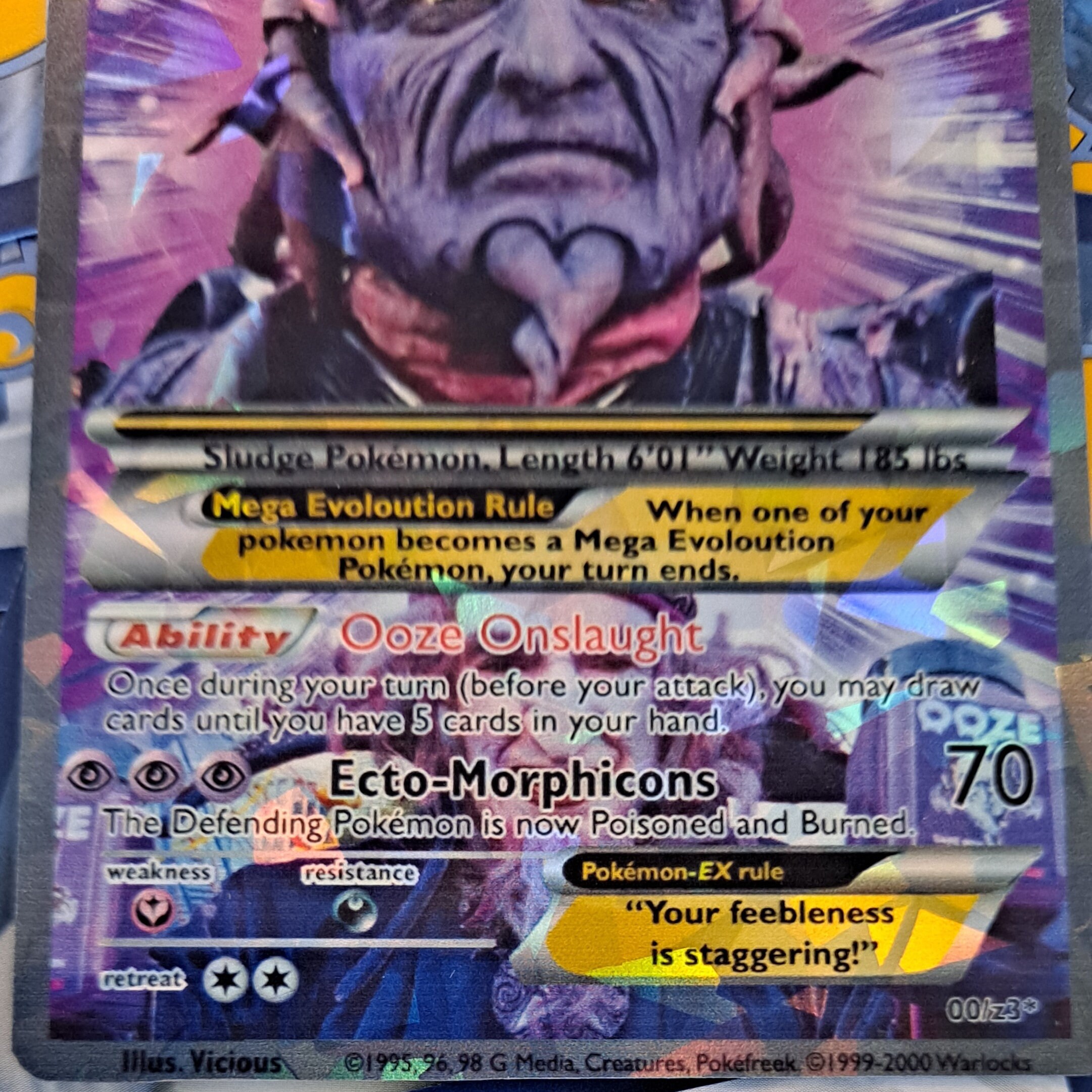 Ivan Ooze Pokemon Card - Power Rangers - Etsy