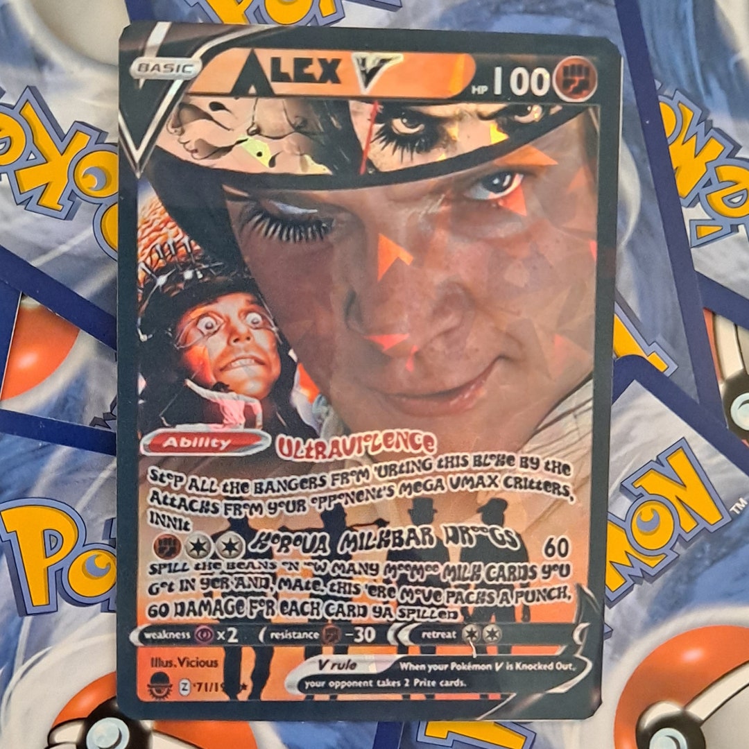 Clockwork Orange - Alex Pokemon Card - Etsy