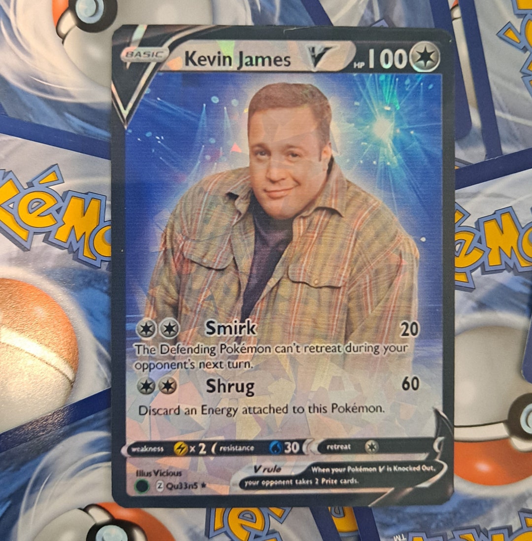 Kevin James Pokemon Card - Meme - Etsy