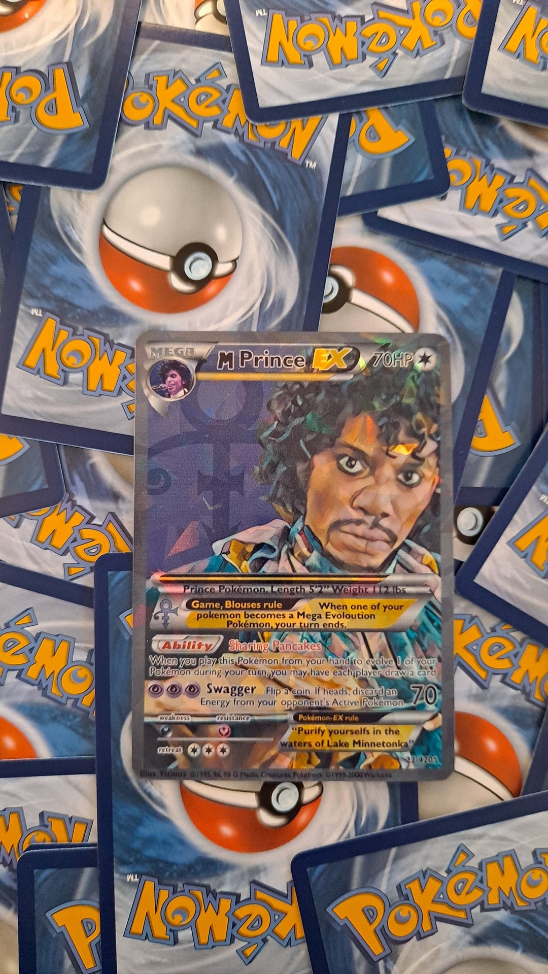 Prince Pokemon Card - Chappelle - Etsy
