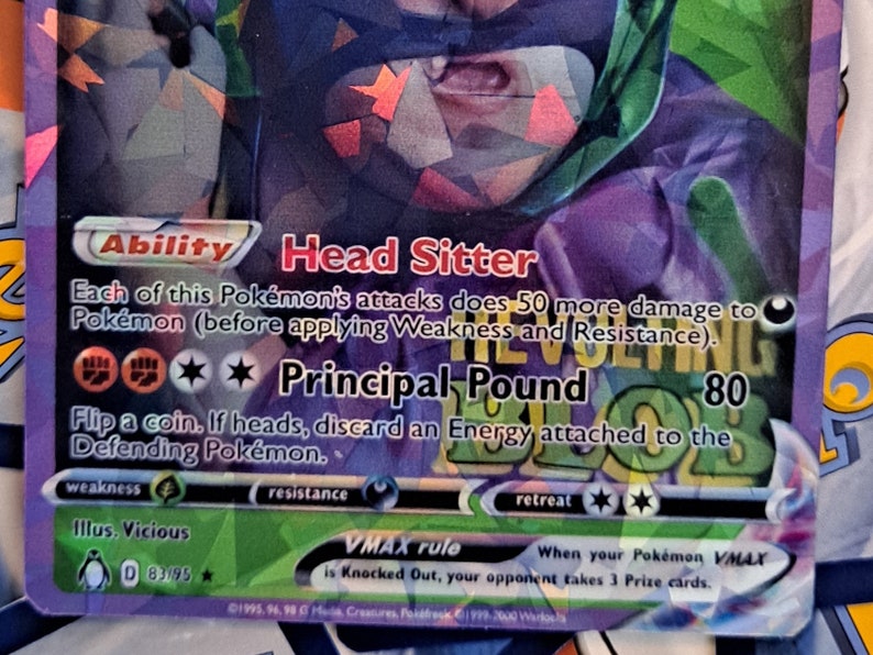 The Revolting Blob Pokemon Card - Etsy