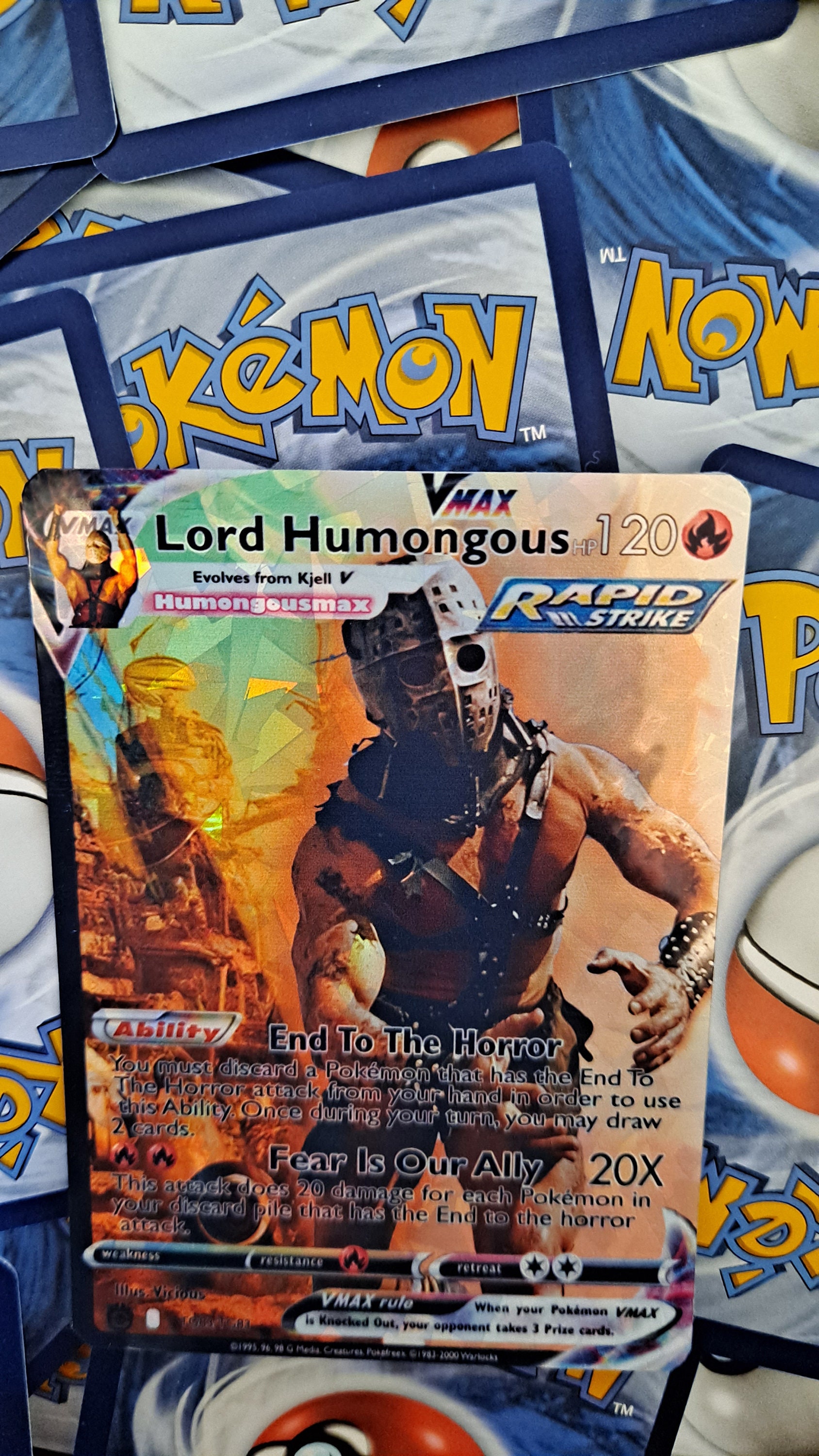 Lord Humongous Pokemon Card Mad Max - Etsy