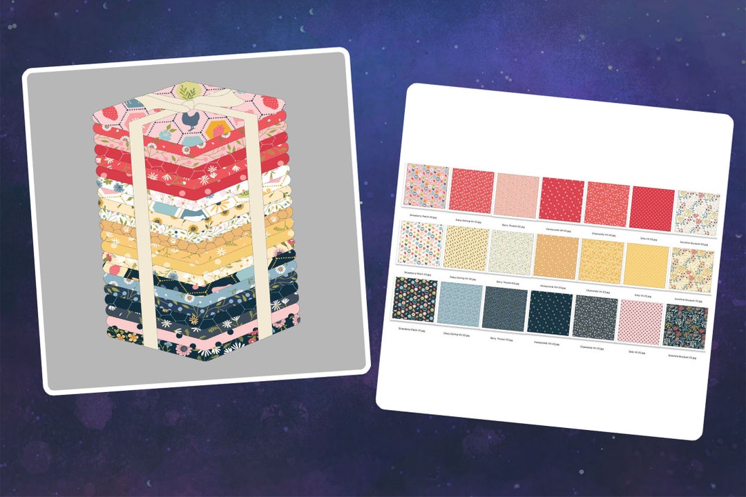 Sunshine and Chamomile FQ Bundle - Etsy