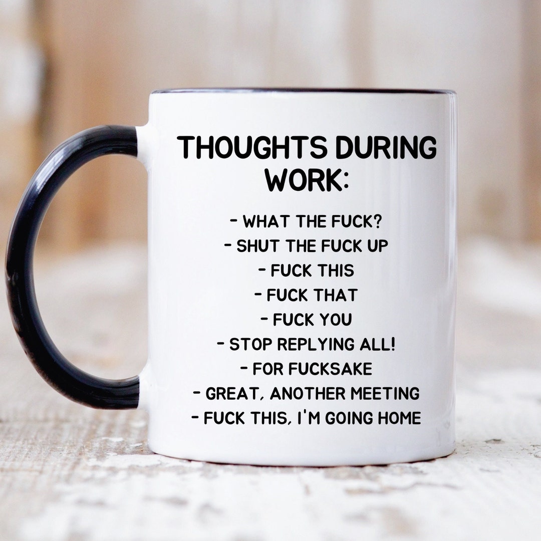 Funny Mugs, Funny Coffee Mugs, Mugs With Sayings, Coworker Gift, Boss ...