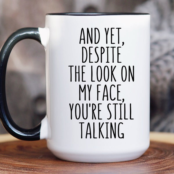 Funny Sayings Mugs - Etsy