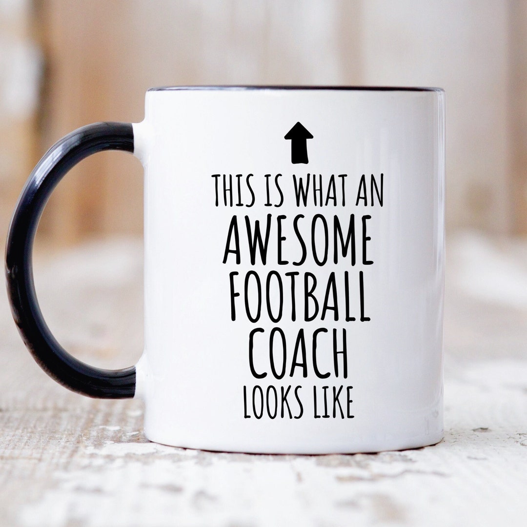 Awesome Football Coach Mug, Football Coach Appreciation, Football Coach ...