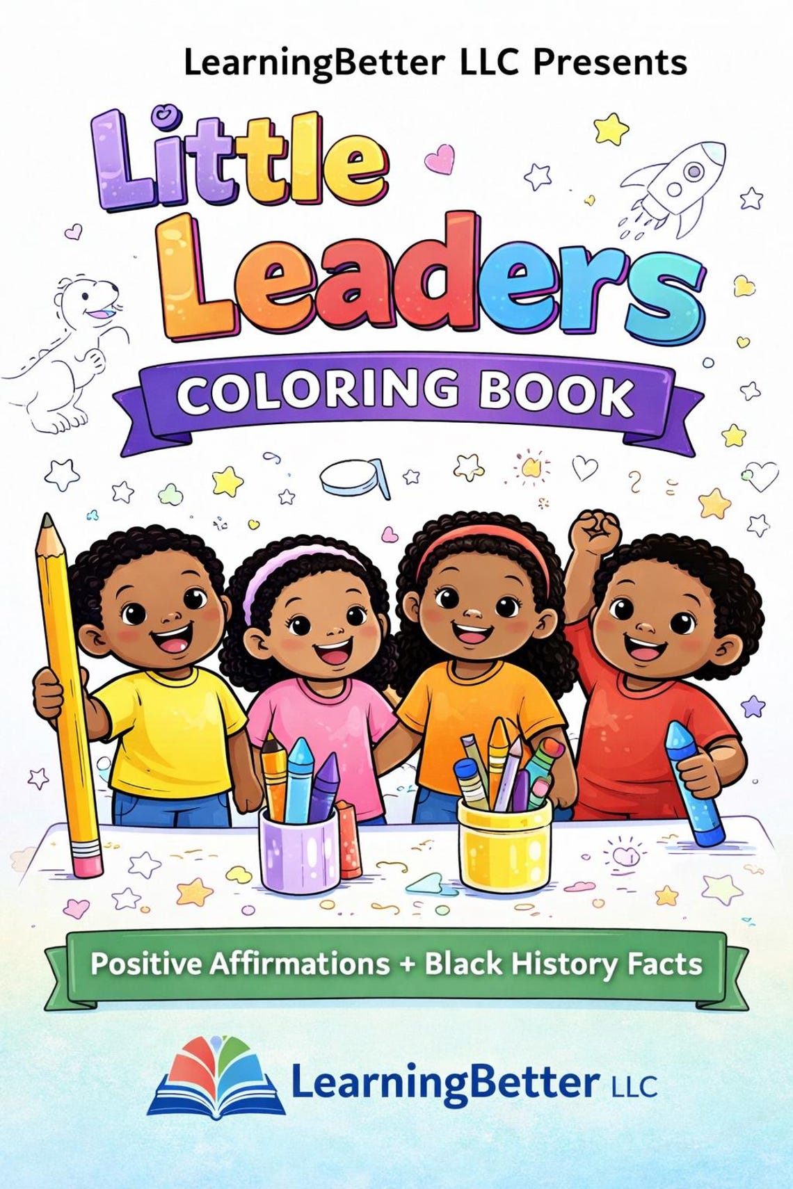 Black History Month Coloring Page for Kids | SEL Affirmations ...
