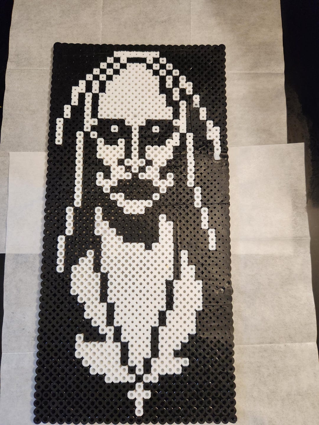 The Nun Pixel Art – Halloween Perler Bead Horror Decor - Etsy UK