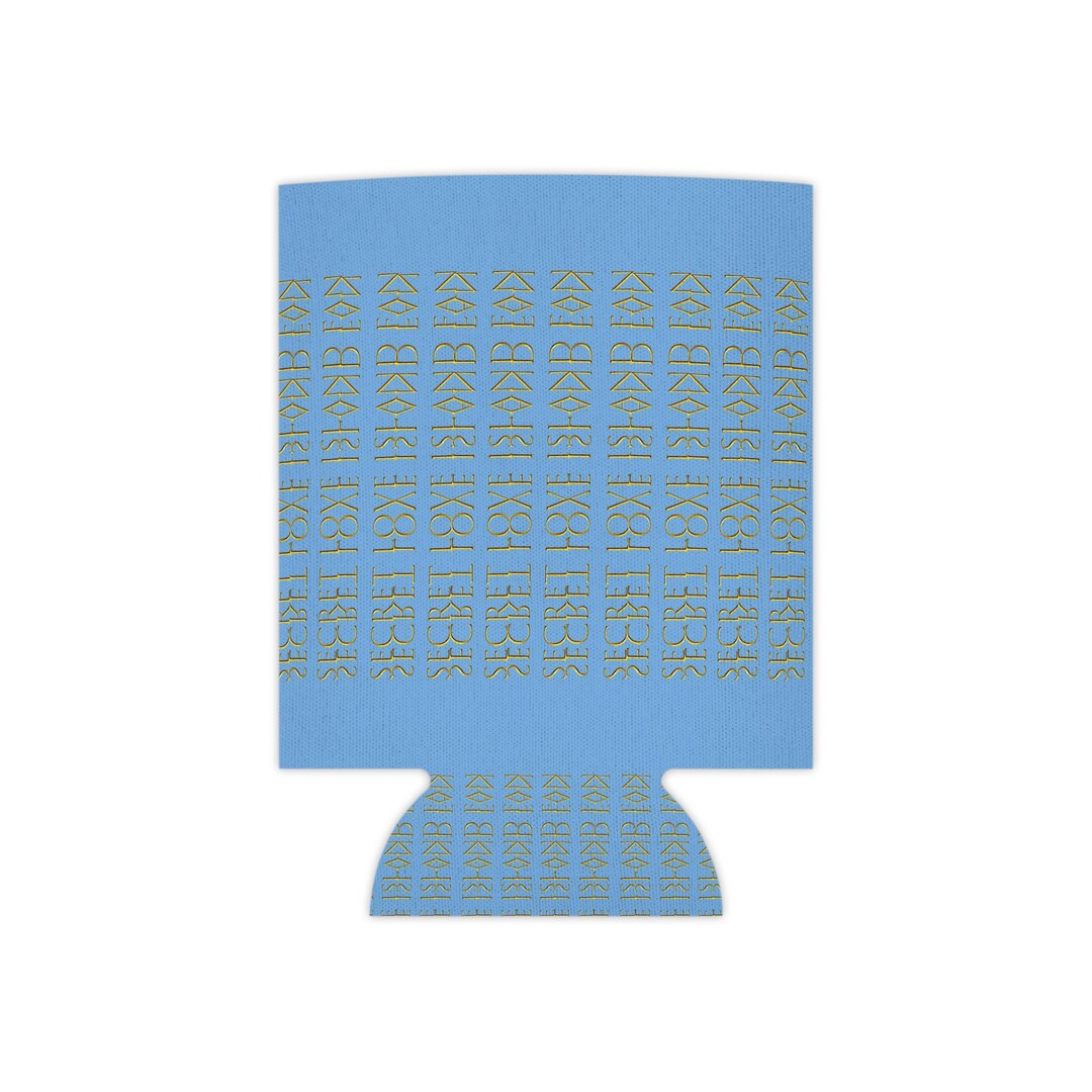 Gold Patterned Can Cooler: Stylish Drink Insulator for Parties - Etsy