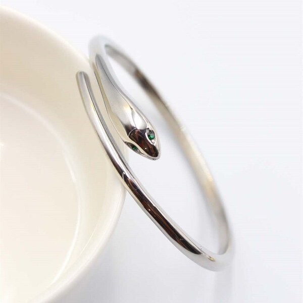 Snake Head Bracelet - Etsy