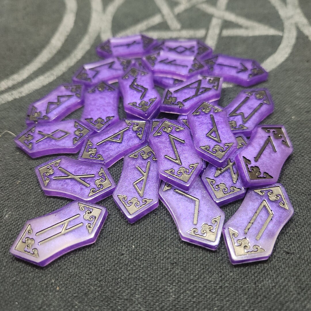 25 Elder Futhark Runes Norse Viking Language Wicca Witchcraft - Etsy