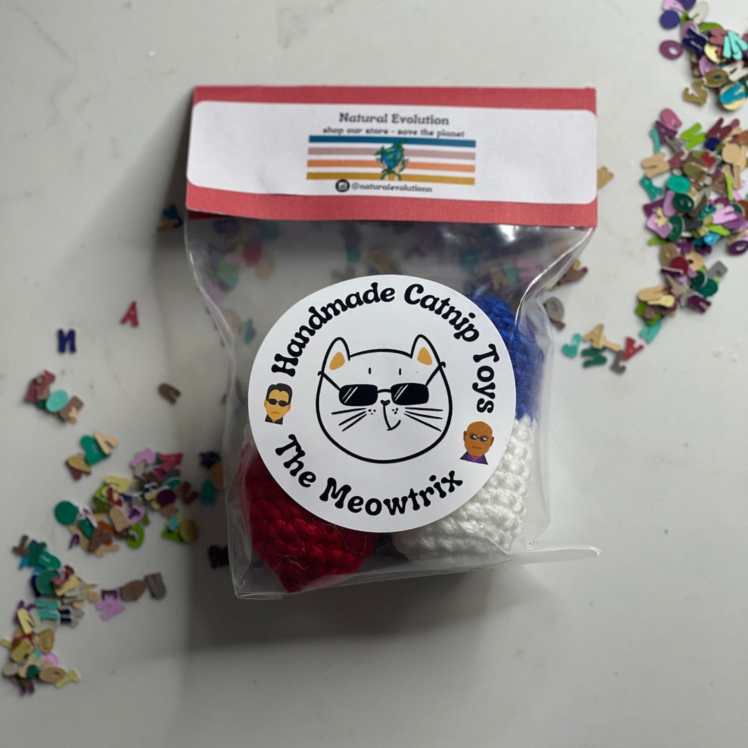 Catnip Meowtrix Red Pill Blue Pill 2-pack - Etsy