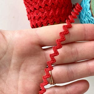 Vibrant Cotton 1/4" Rick Rack Sewing Trim, by the Yard, Choose From ...