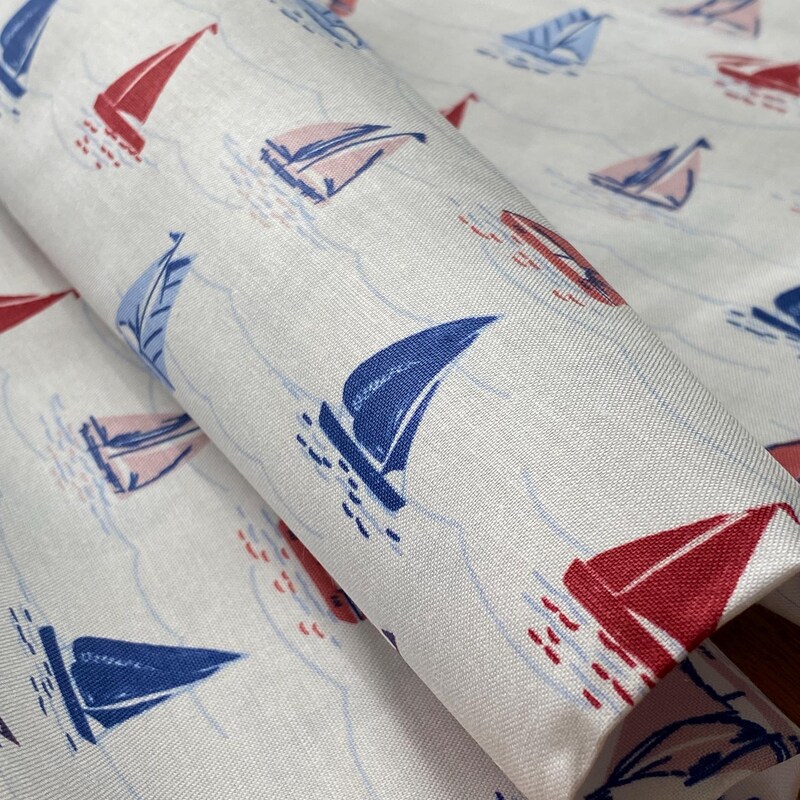 Sailboat Fabric - Etsy