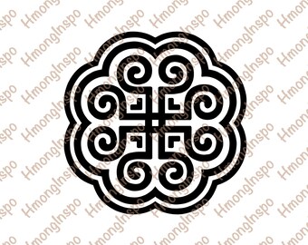 Hmong Diamond Design, Digital Art, Print, Download - Etsy