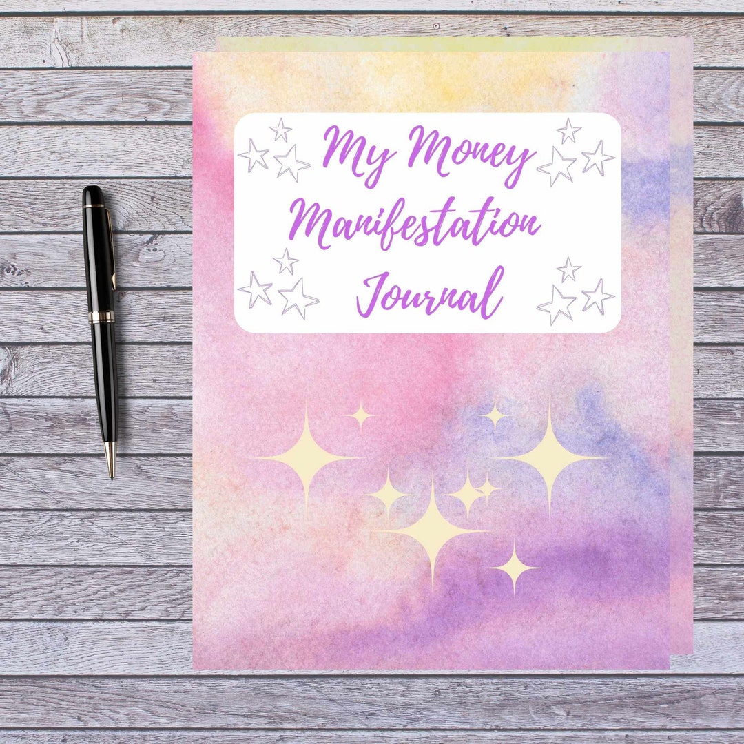 Beginner's Money Manifestation Journal, Money Attraction Exercises ...