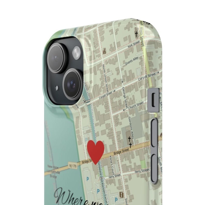 Personalized Custom Love Map Phone Case - Business Milestone ...