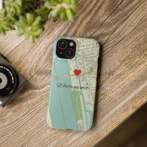 Personalized Custom Love Map Phone Case - Business Milestone ...