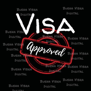 Digital VISA Approved Craft Files , Visa Digital File, File PNG, File ...