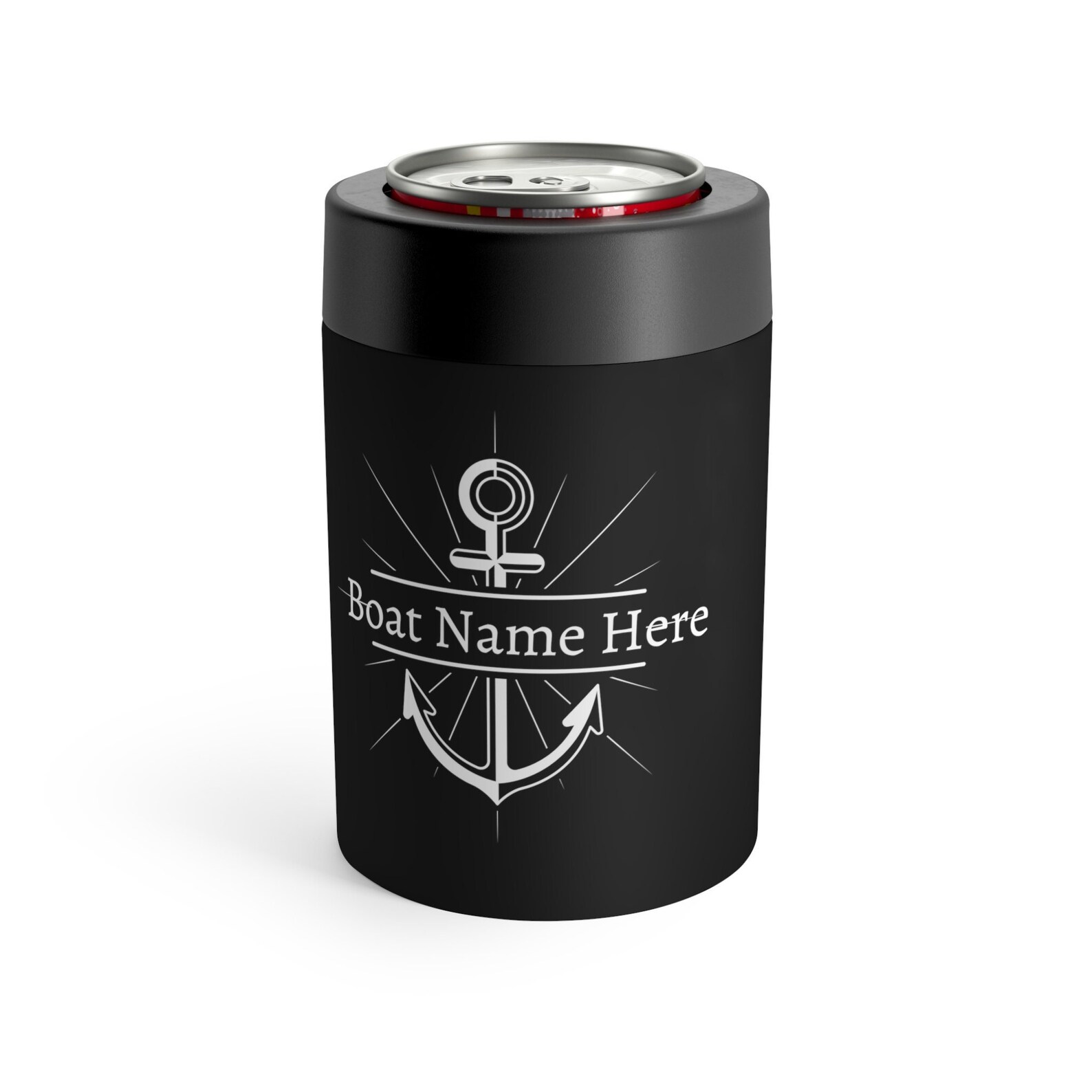 Personalized Boat Can Holder custom Koozie Boat Beer Holder - Etsy