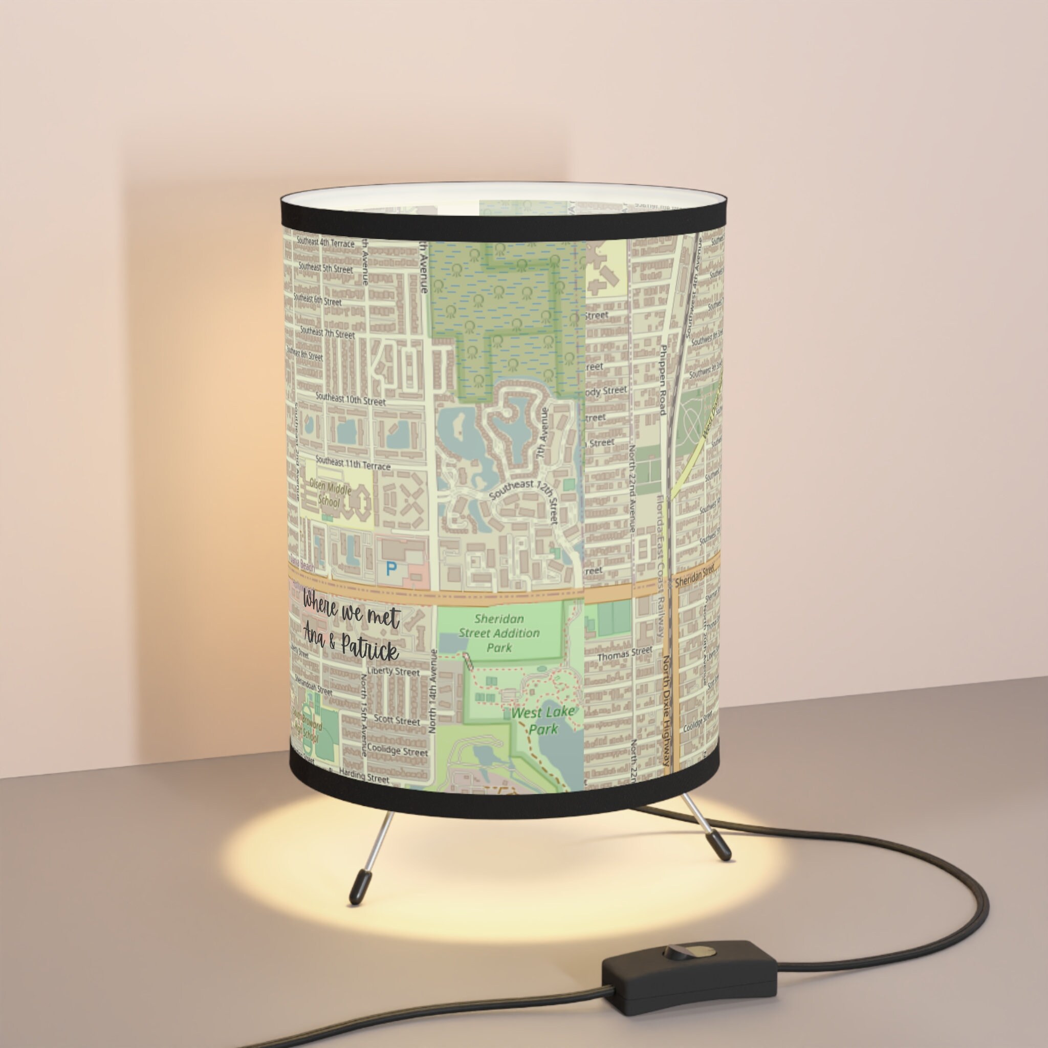 Personalized Lamp, Anniversary Gift, Father Day, Valentine Custom Lamp ...