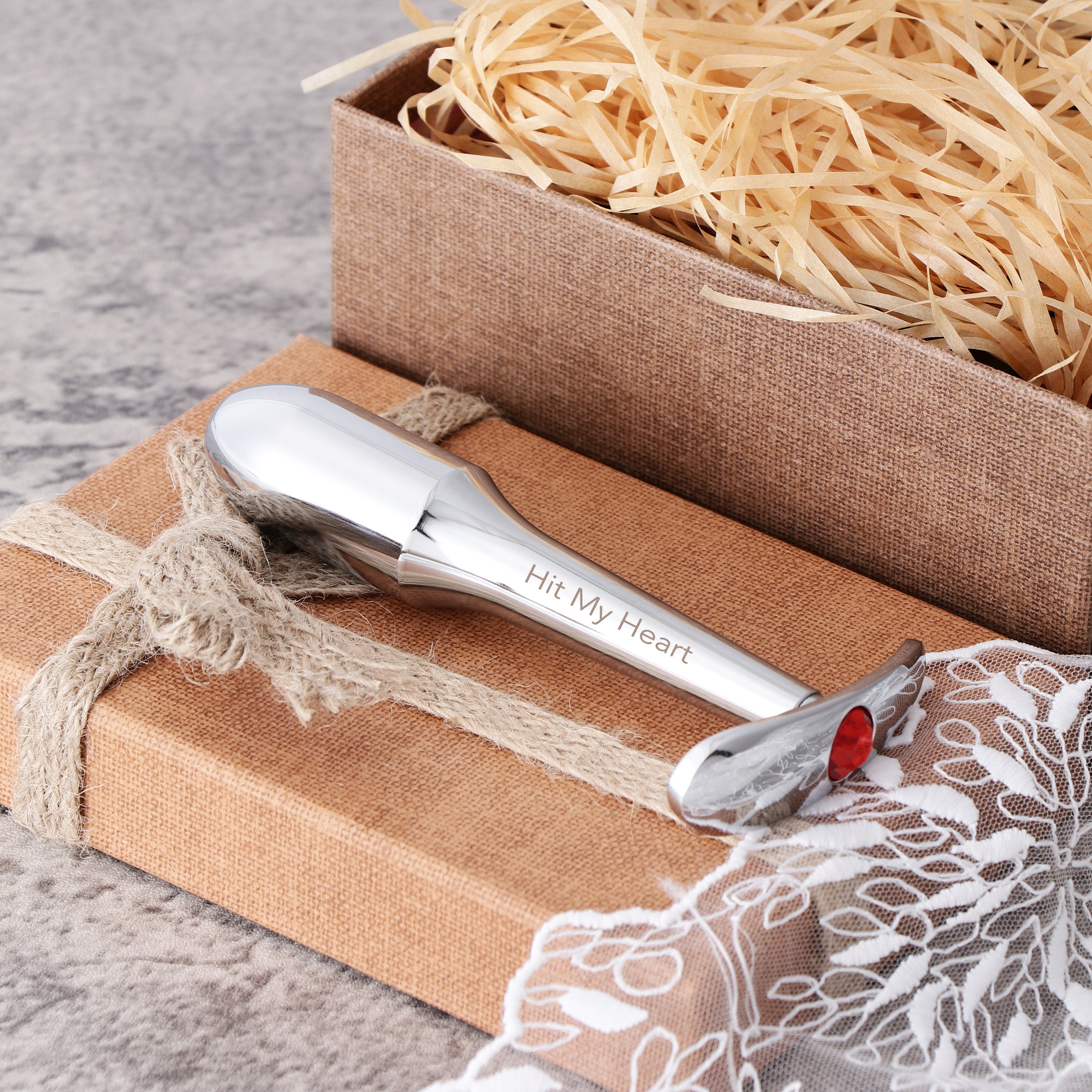 Large Butt Plug Gift Box, Custom Anal Sex Toy Jewel Personalized Plug ...