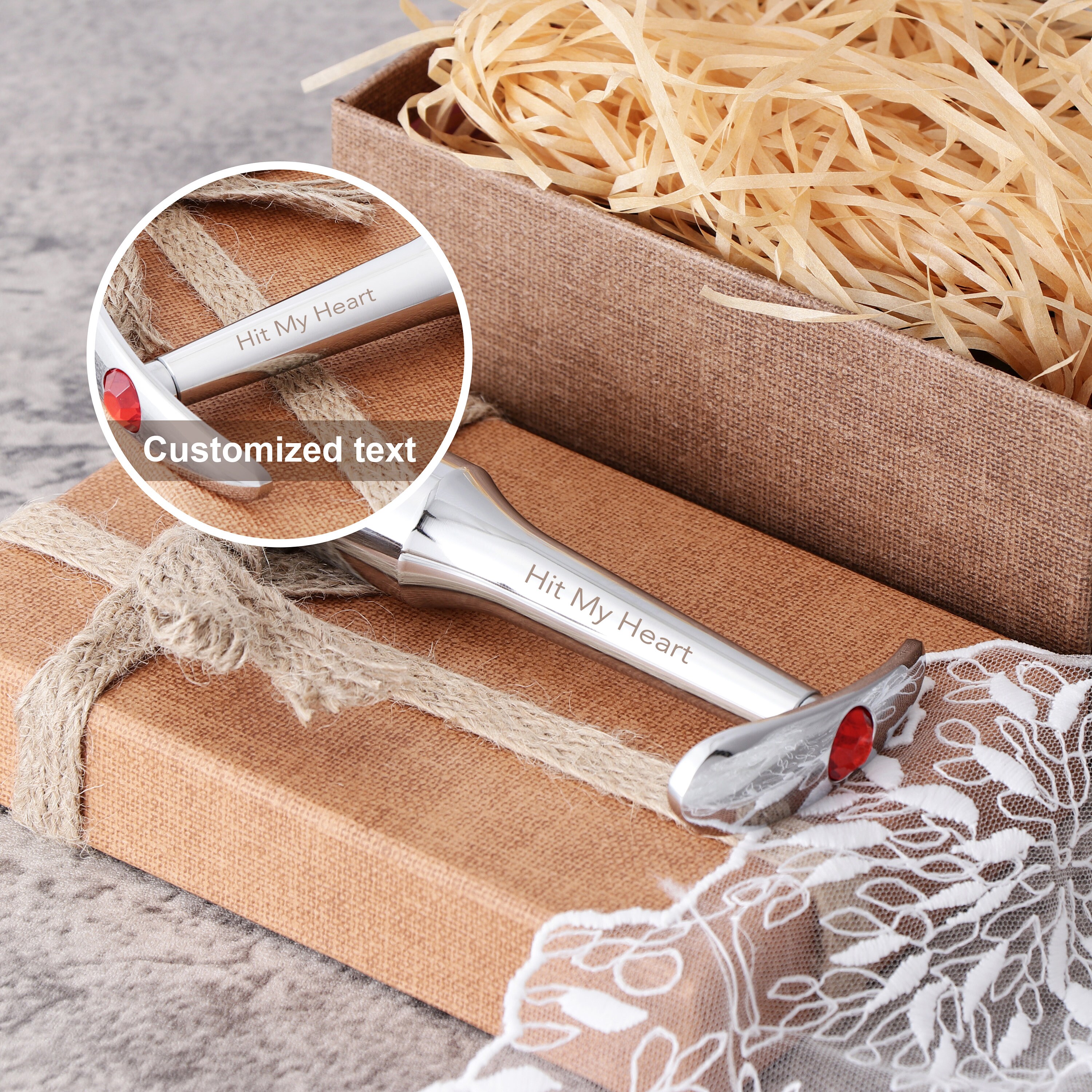 Large Butt Plug Gift Box, Custom Anal Sex Toy Jewel Personalized Plug ...