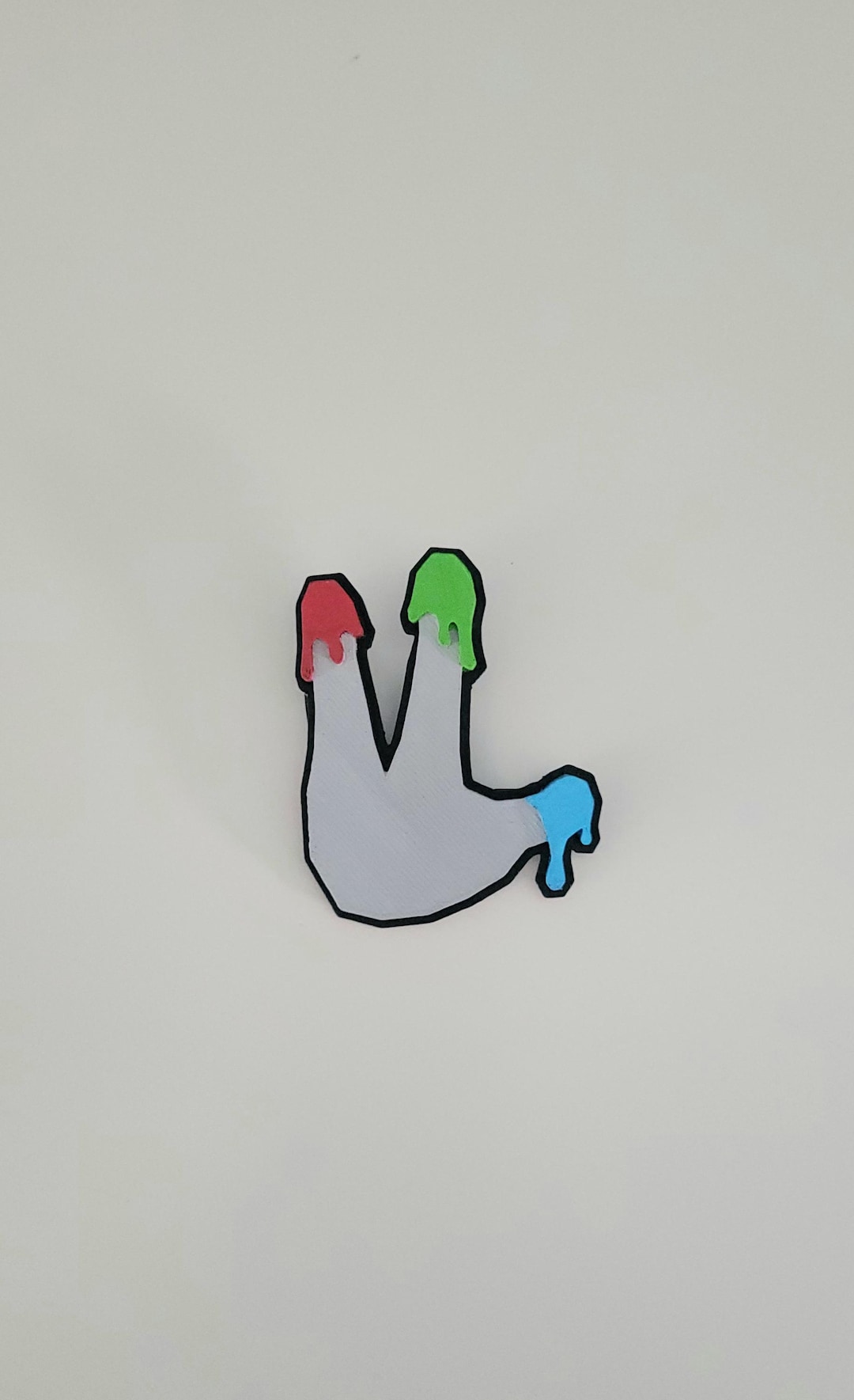Wearable Gorilla Tag Finger Painter Badge Pin VR Gtag - Etsy UK