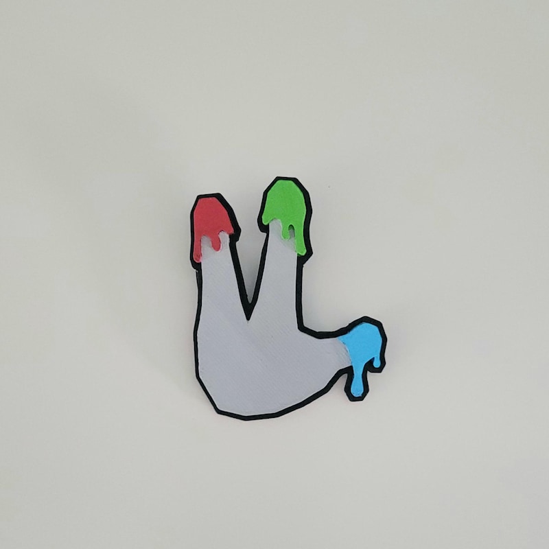 Finger Painter Badge - Etsy