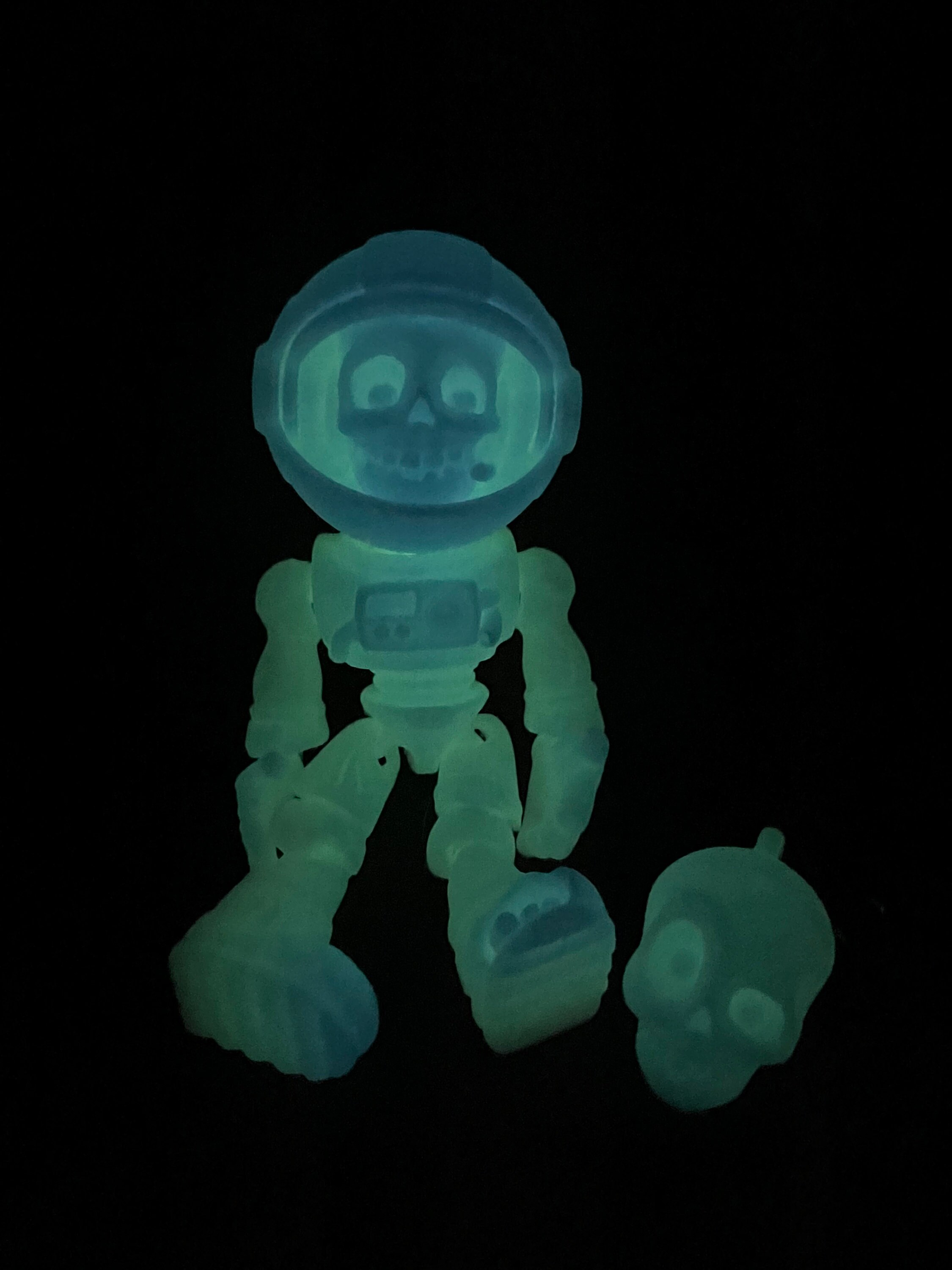 Skeleton Astronaut, Halloween, 3d Print, Fidget Toy - Etsy