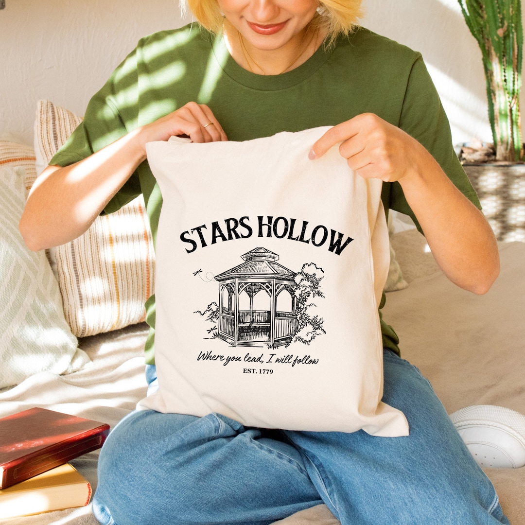 Stars Hollow Tote Bag, Gilmore Girls Tote Bag, Gilmore Girl Gifts ...