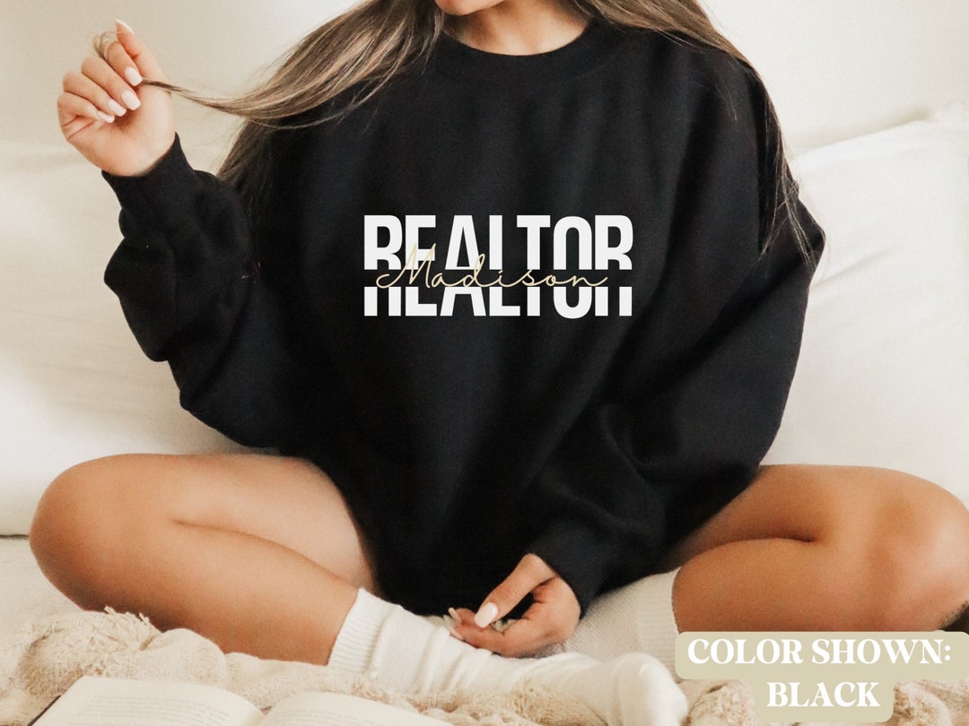 Personalized Realtor Sweatshirt, Custom Realtor Shirt, Real Estate ...