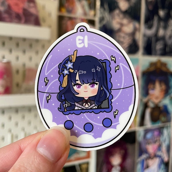 Genshin Raiden Sticker - Etsy