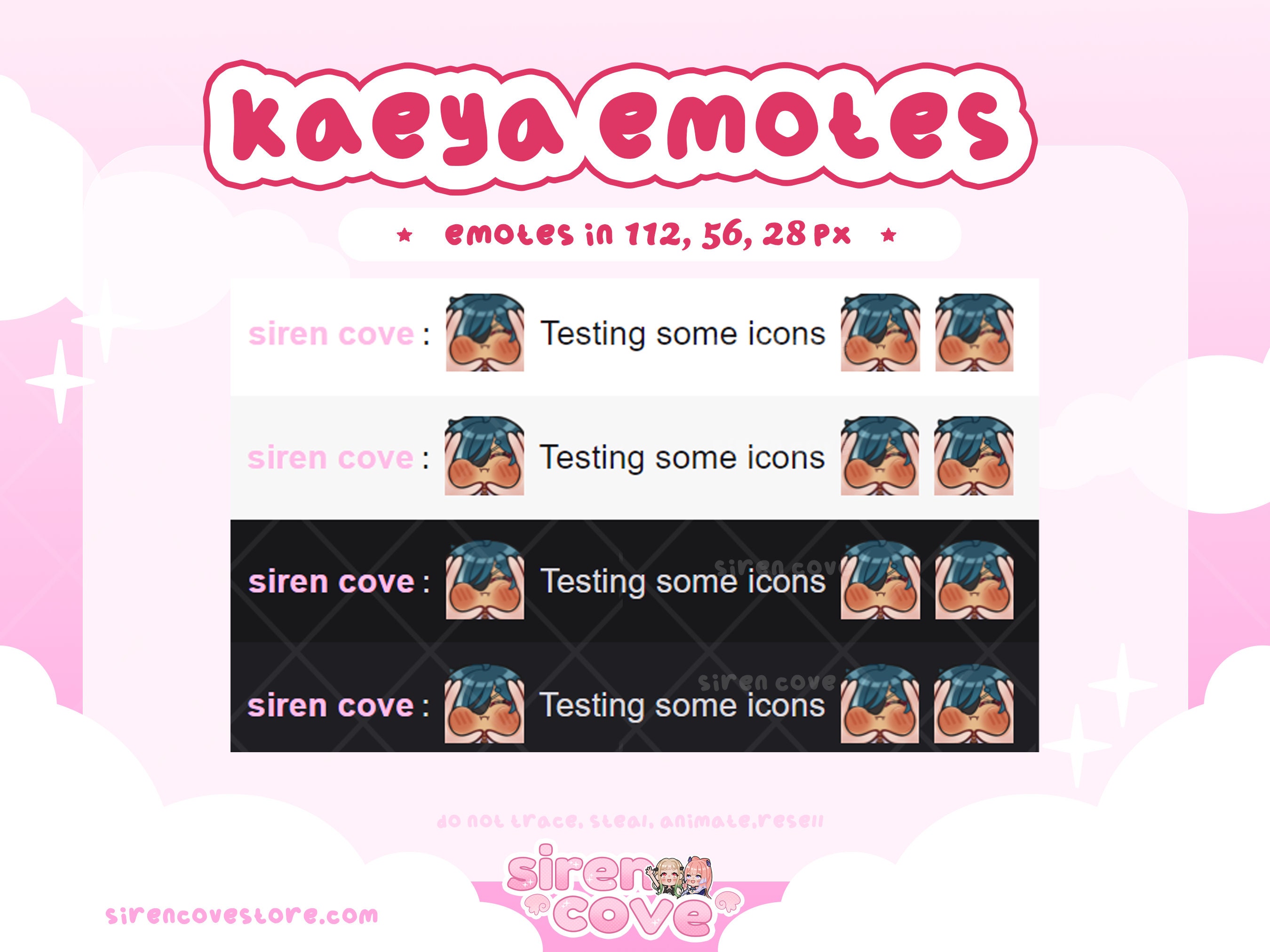 Kaeya Squish Emotes Genshin Impact for Twitch Discord and - Etsy Ireland