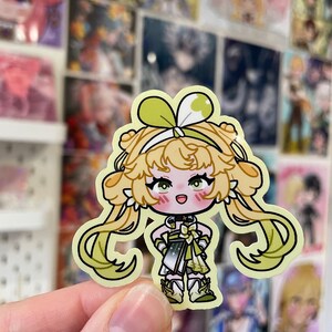 Wuwa Vinyl Stickers | Scar, Encore, Verina *ongoing Series* - Etsy