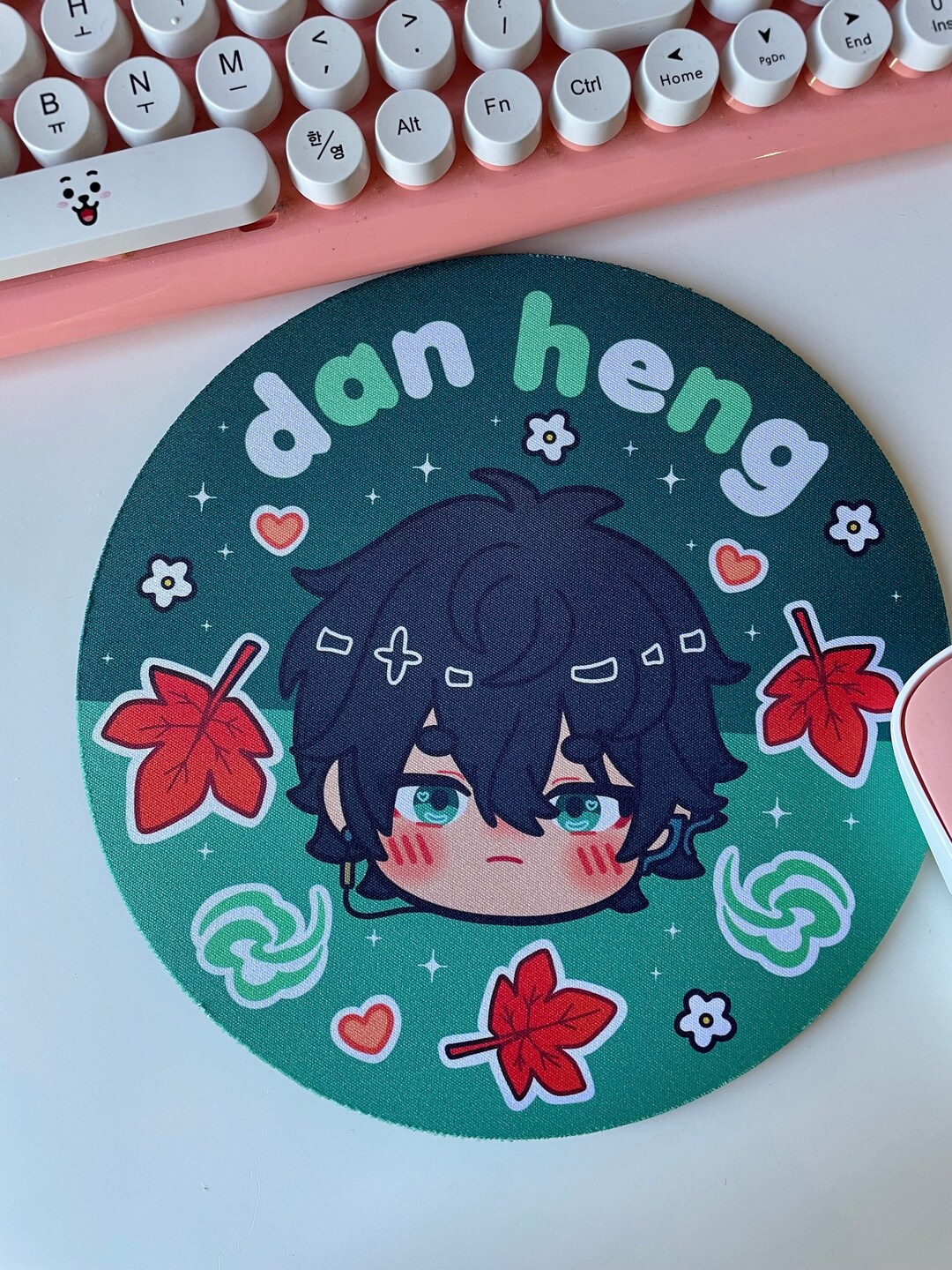 Dan Heng Mousepad Round Honkai Star Rail Mouse Mat - Etsy