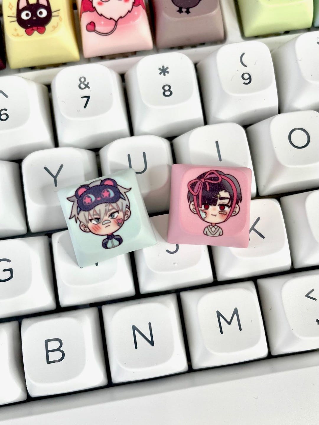 Alien Stage Anime Keycaps | Ivan, Till - Etsy