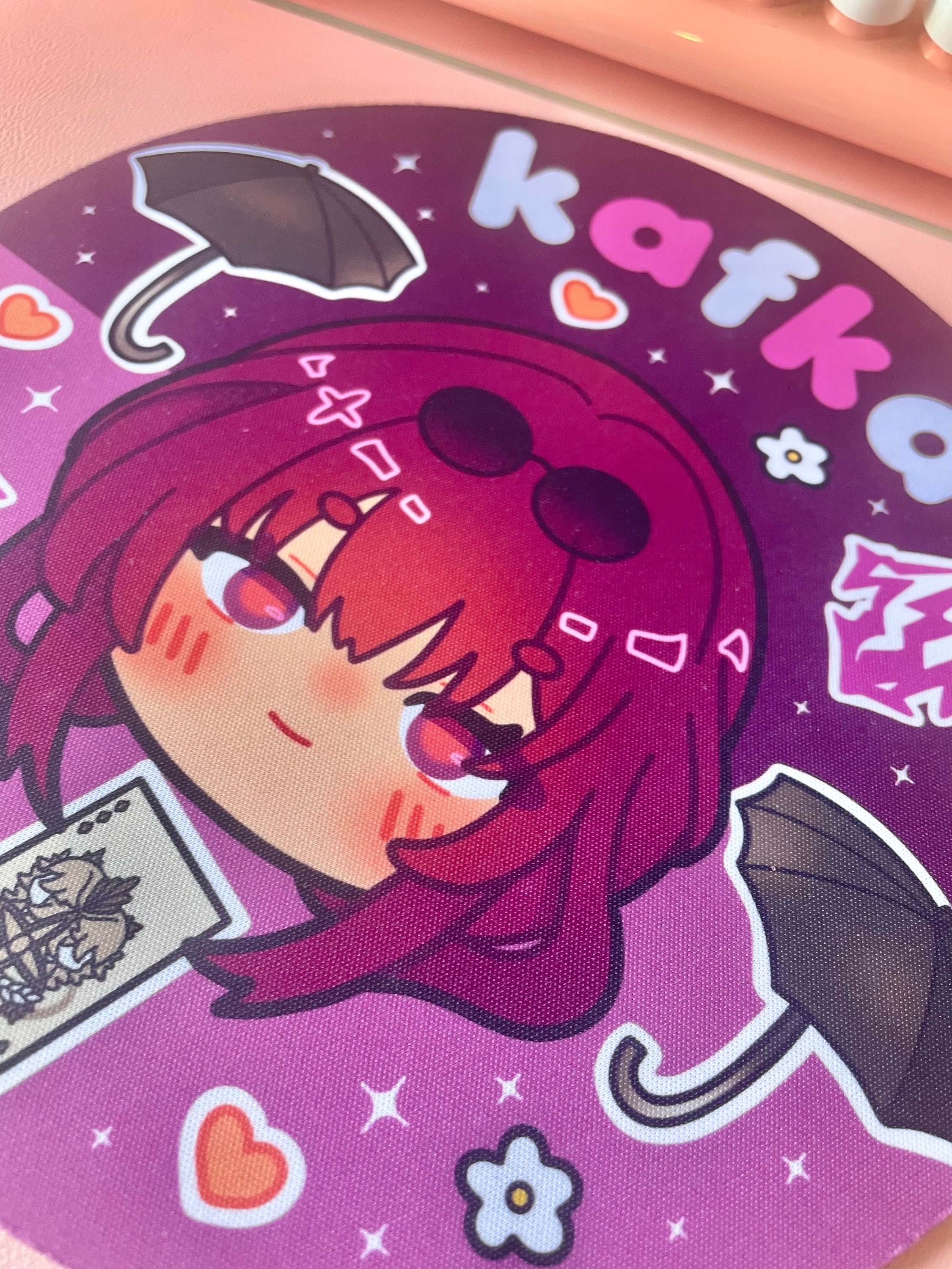 Kafka Mousepad Round Honkai Star Rail Mouse Mat - Etsy