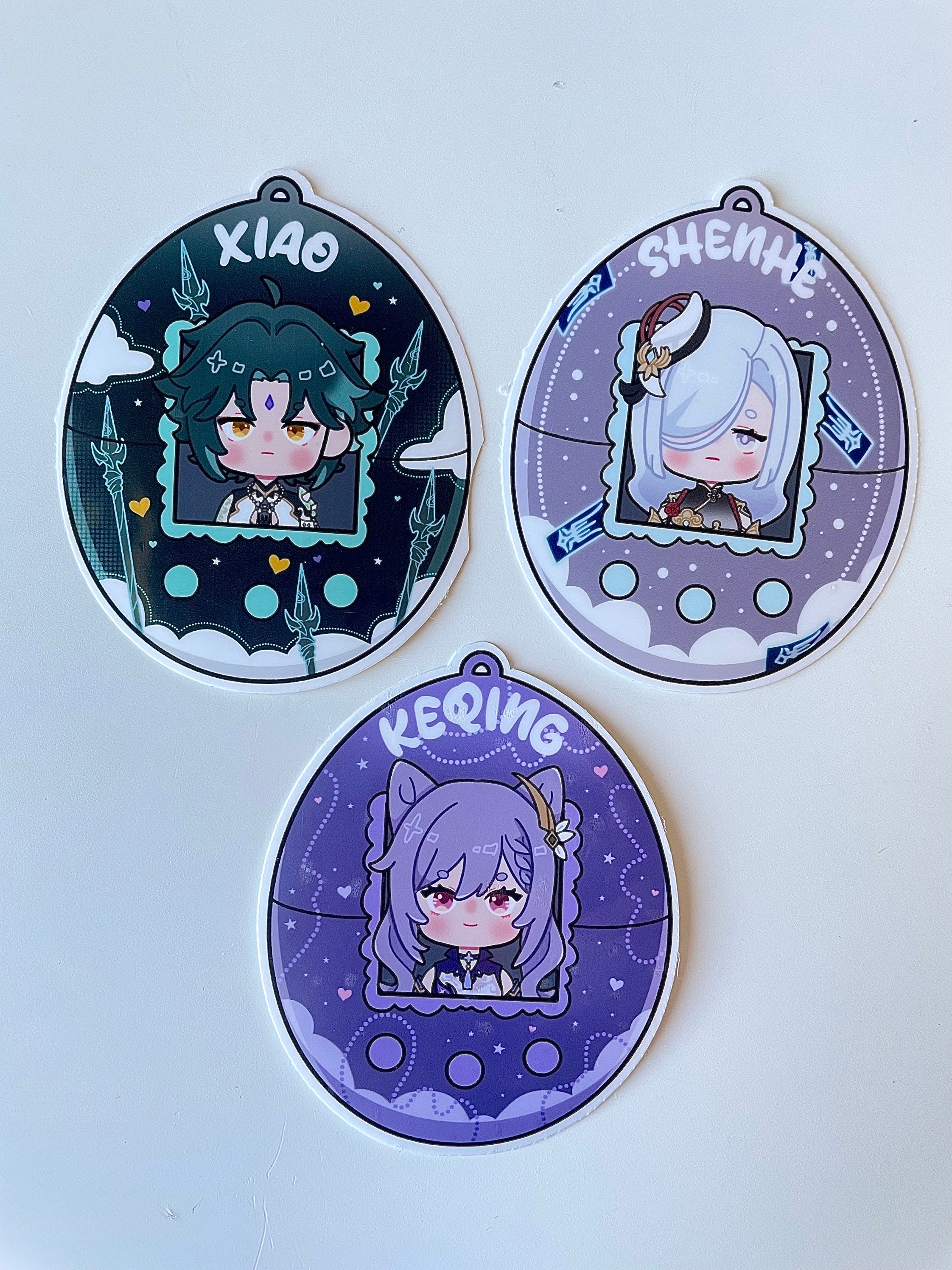Liyue Tamagotchi Stickers / Genshin Impact Cute Stickers - Etsy Australia