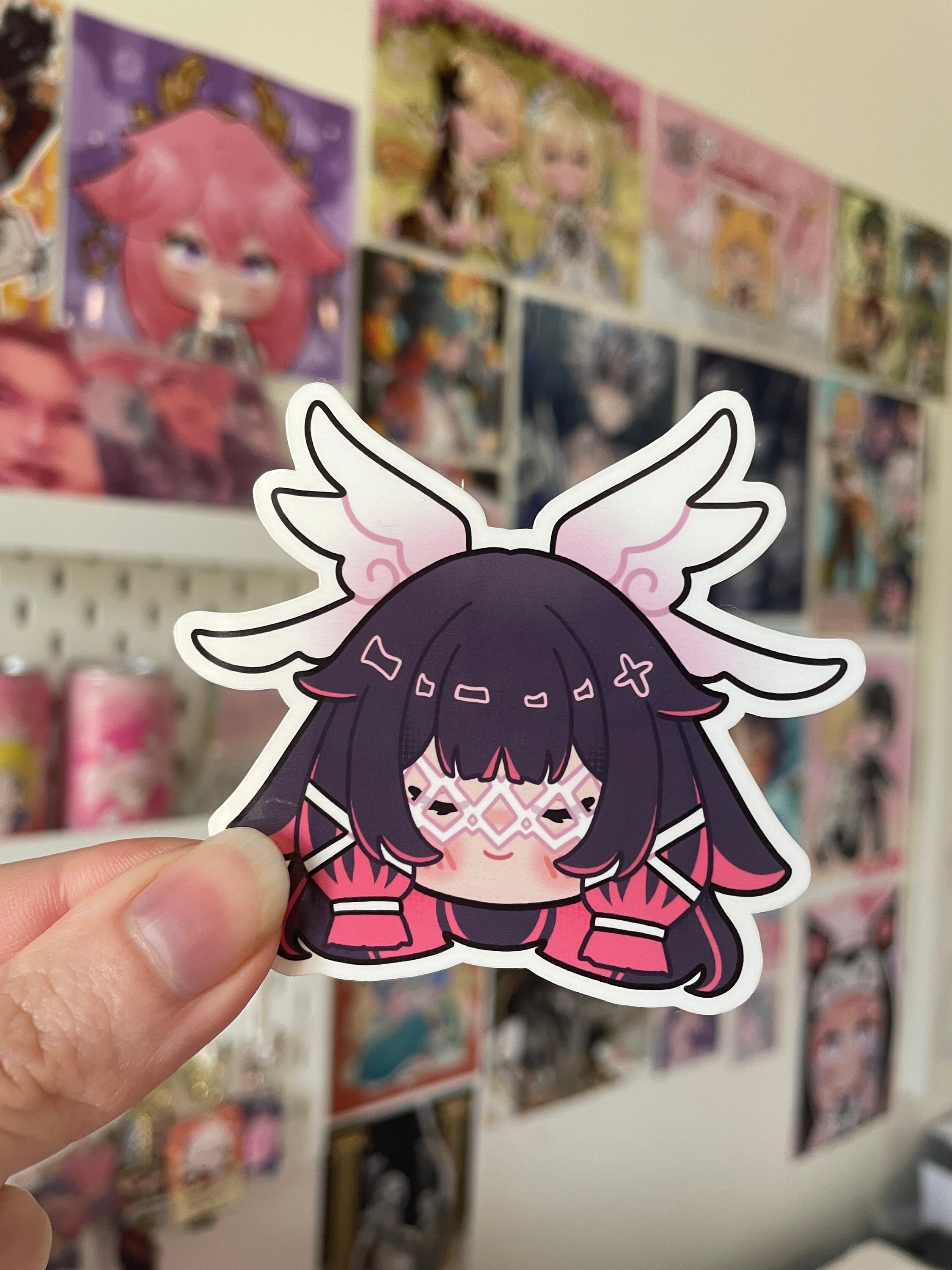 Fatui Genshin Stickers / Genshin Impact SIGNORA Columbina - Etsy