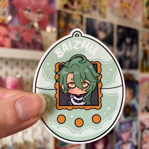 Baizhu Genshin Tamagotchi Sticker / Vinyl Sticker - Etsy