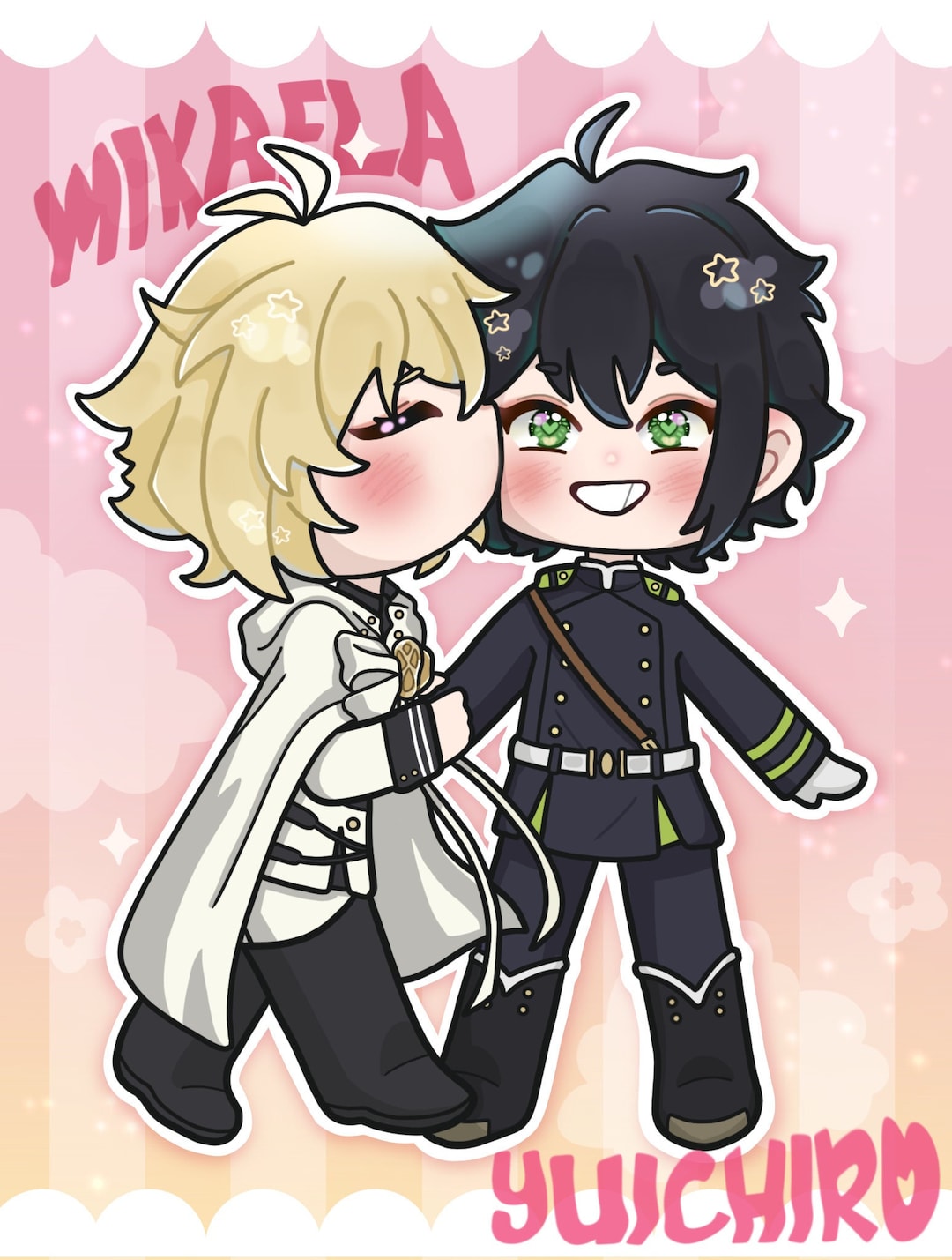 Seraph of the End Glossy Print Mika + Yuu 4x6 - Etsy