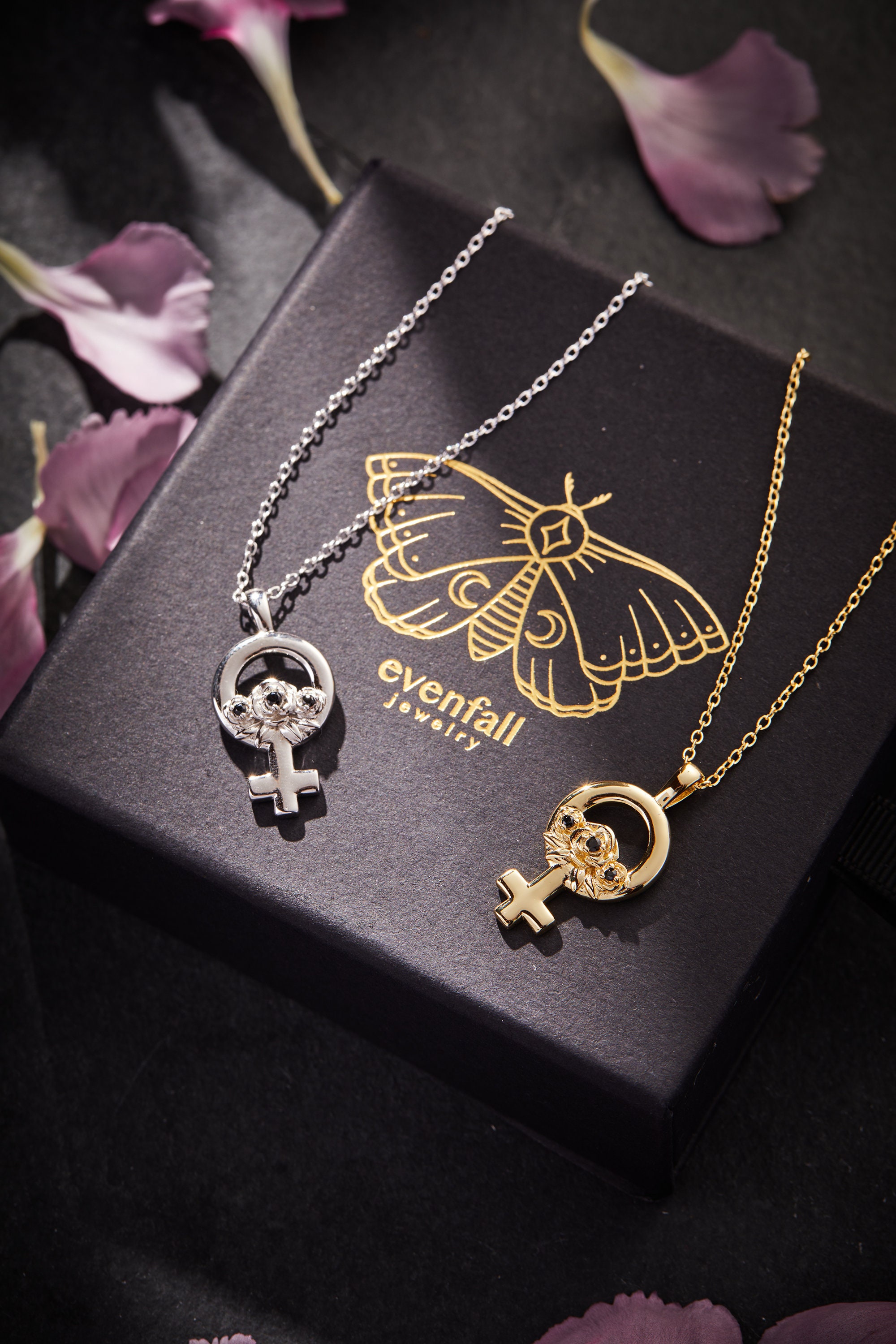 Venus Symbol Necklace, Femininst Necklace, Gender Symbol Necklace ...