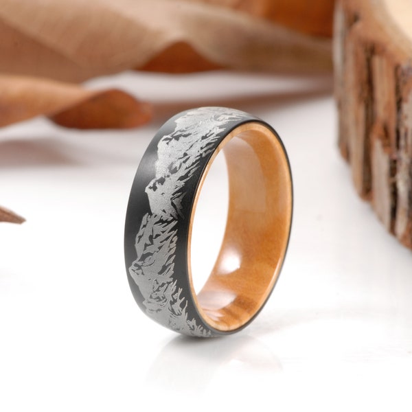 Nature Ring Men - Etsy